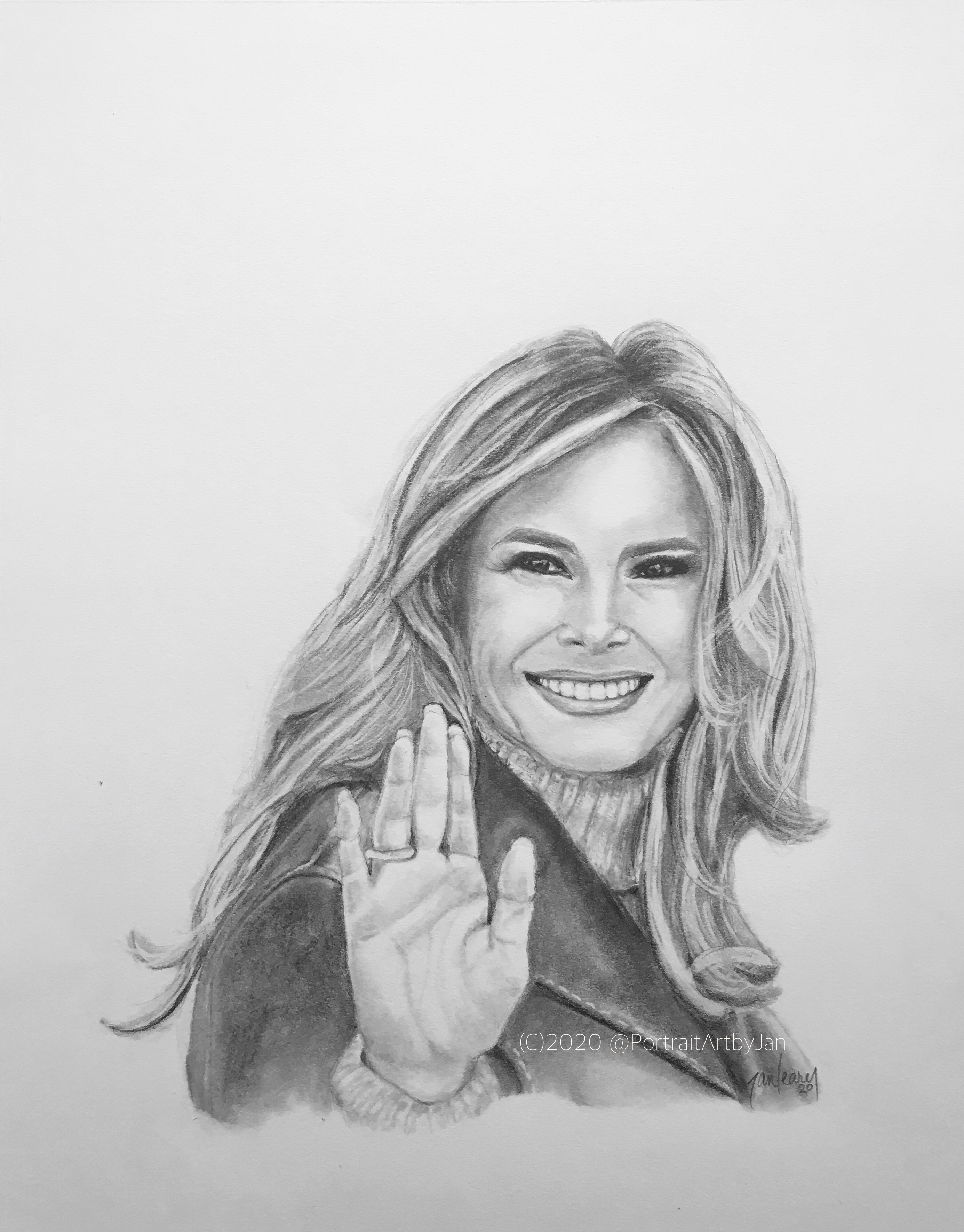First Ladies – Portrait Art by Jan